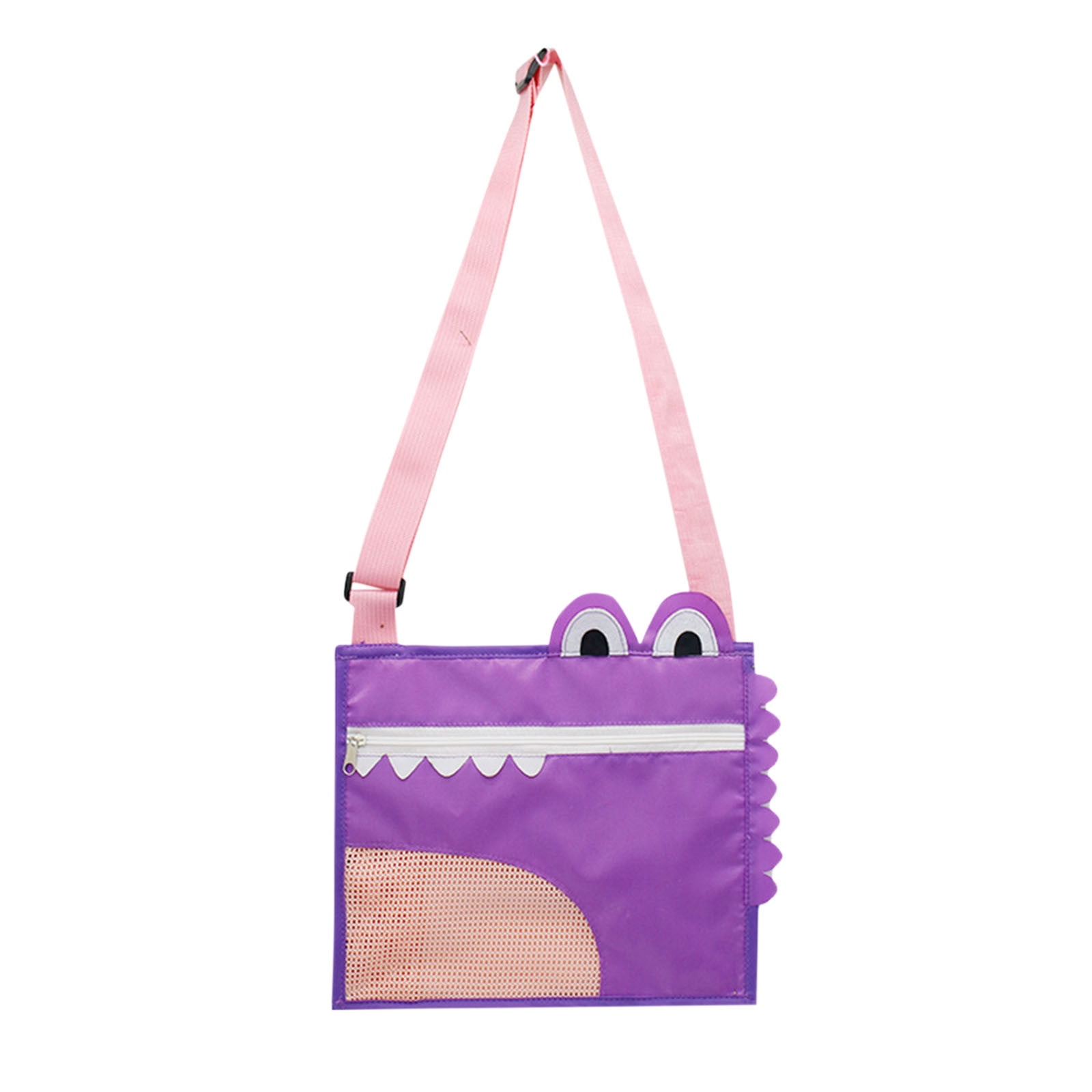 Harliver Beach Toy Mesh Beach Bag Kids Shell Bags Collecting Totes for ...