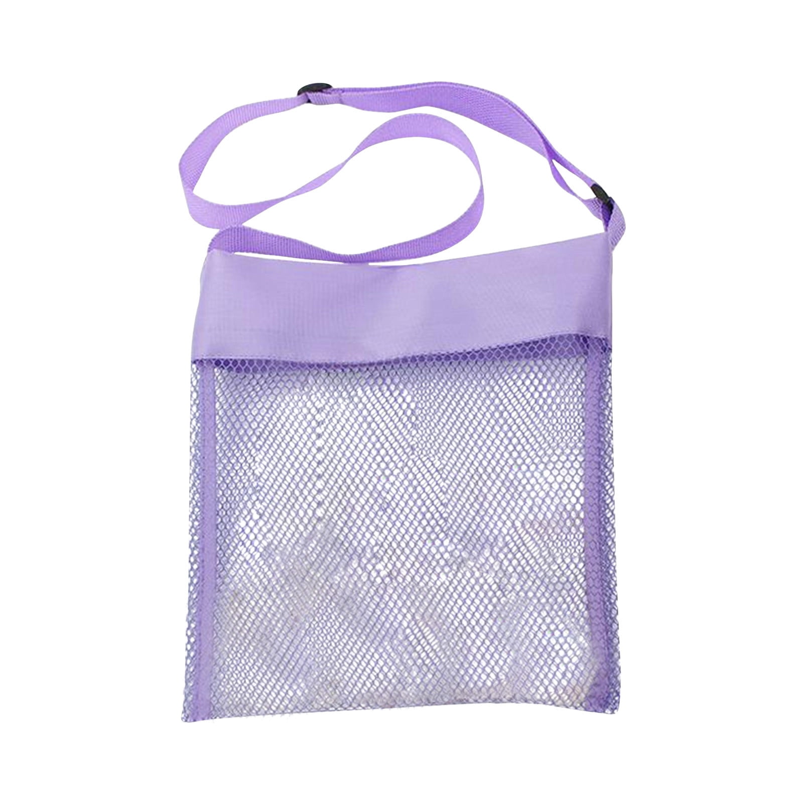 Harliver Beach Toy Mesh Beach Bag Kids Shell Bags Collecting Totes for ...