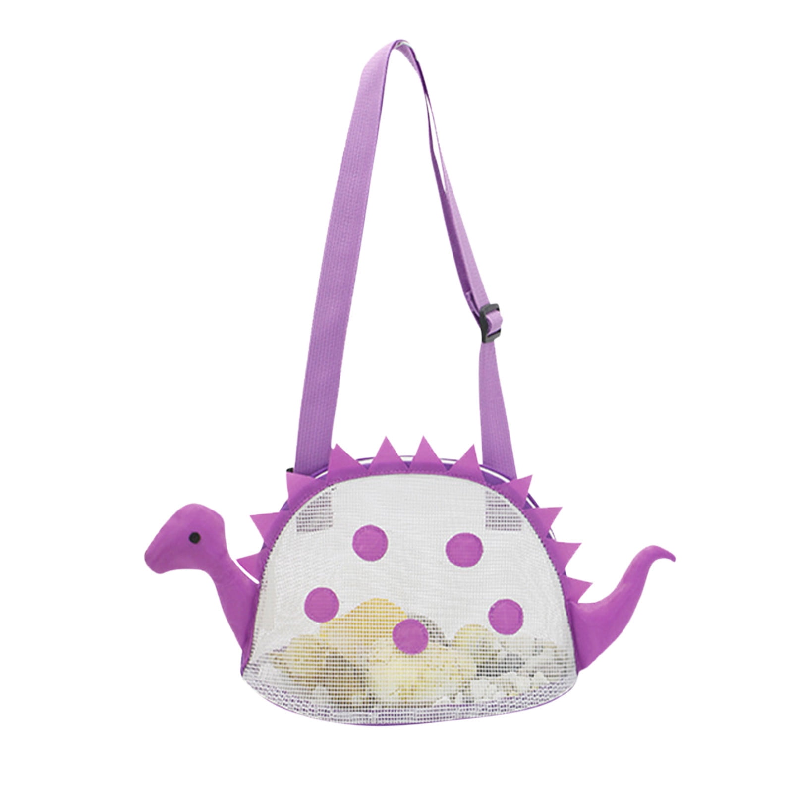 Harliver Beach Toy Mesh Beach Bag Kids Shell Bags Collecting Totes for ...