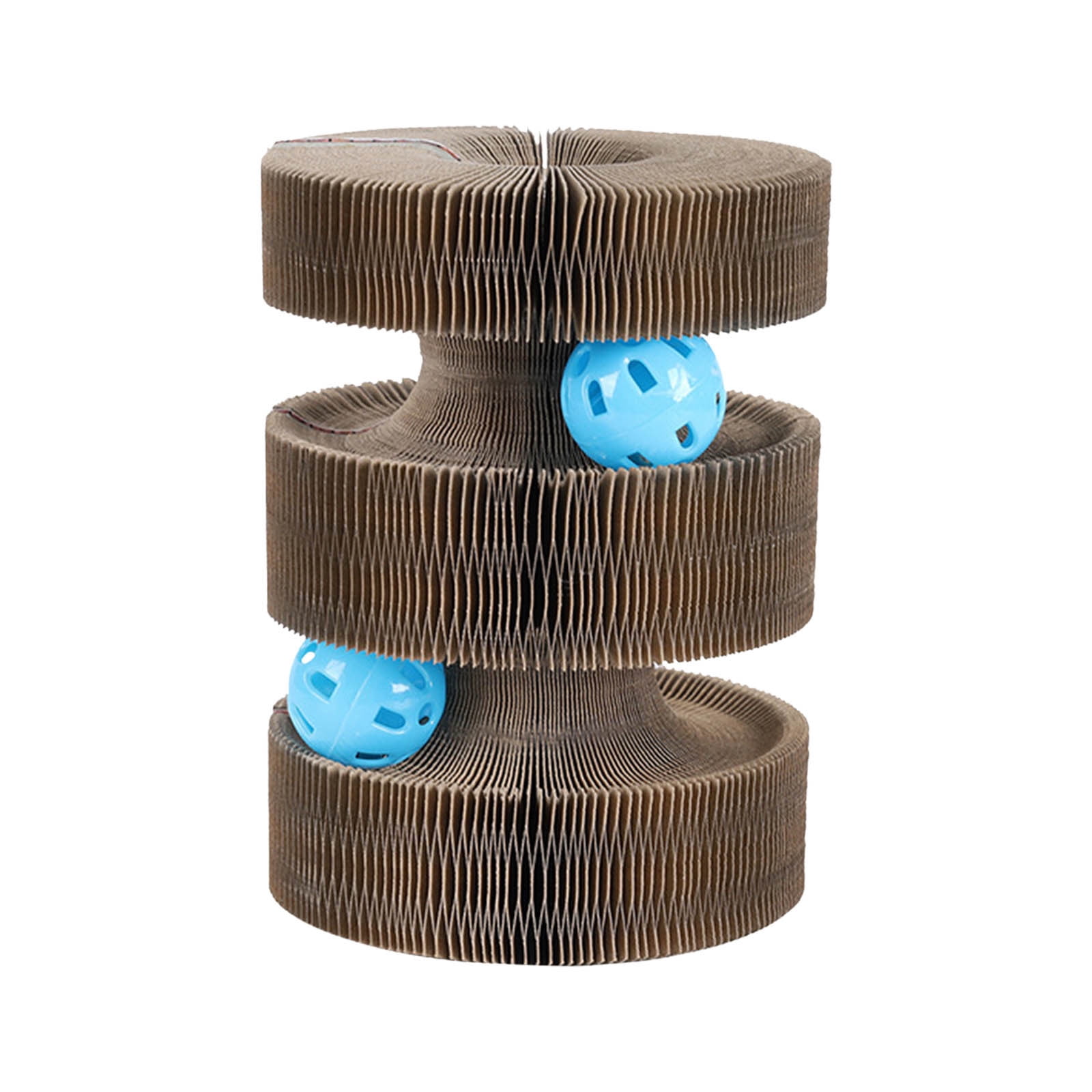 Harliver Cat Toy, Magic Organ Cat Scratch Board Compact Cat Accordion Toy, Cardboard Cat Toys ...