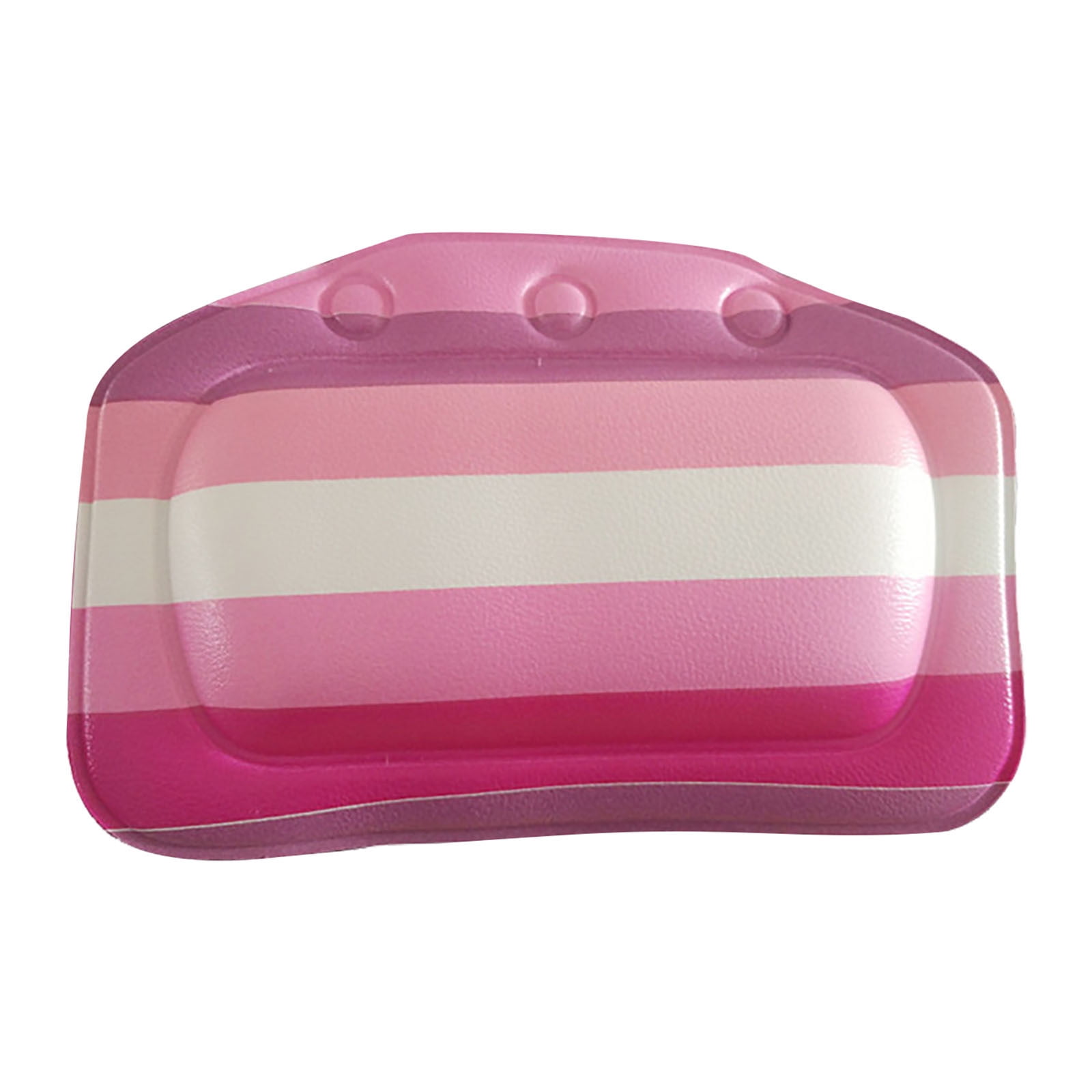 Harliver Comfortable Bath Pillow with Suction Cups, Supports Neck and ...