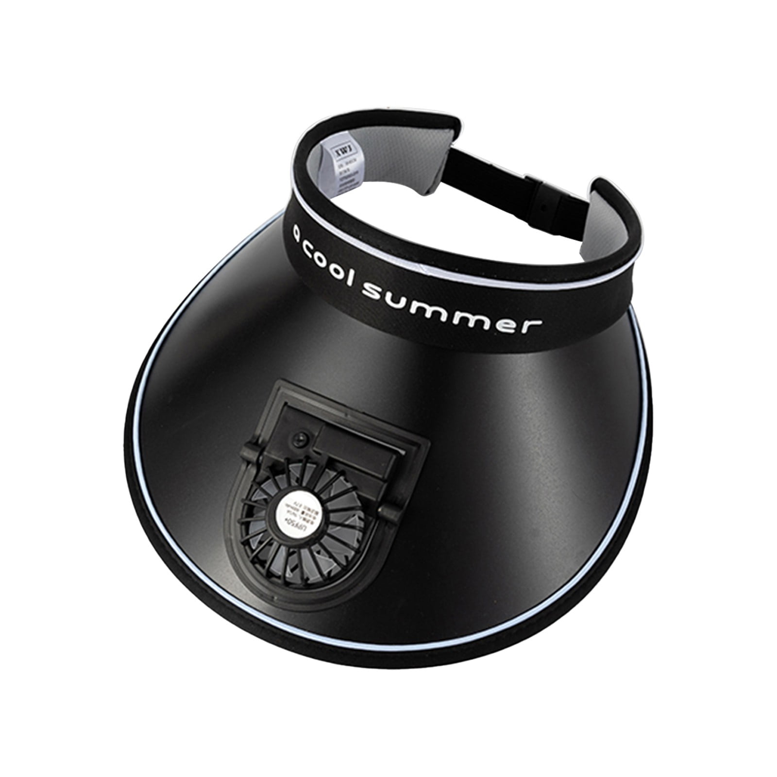 Harliver Fan Hat Outdoor Fan, Sun Visors Hat with Fan, 3 Speeds Sun Hat ...