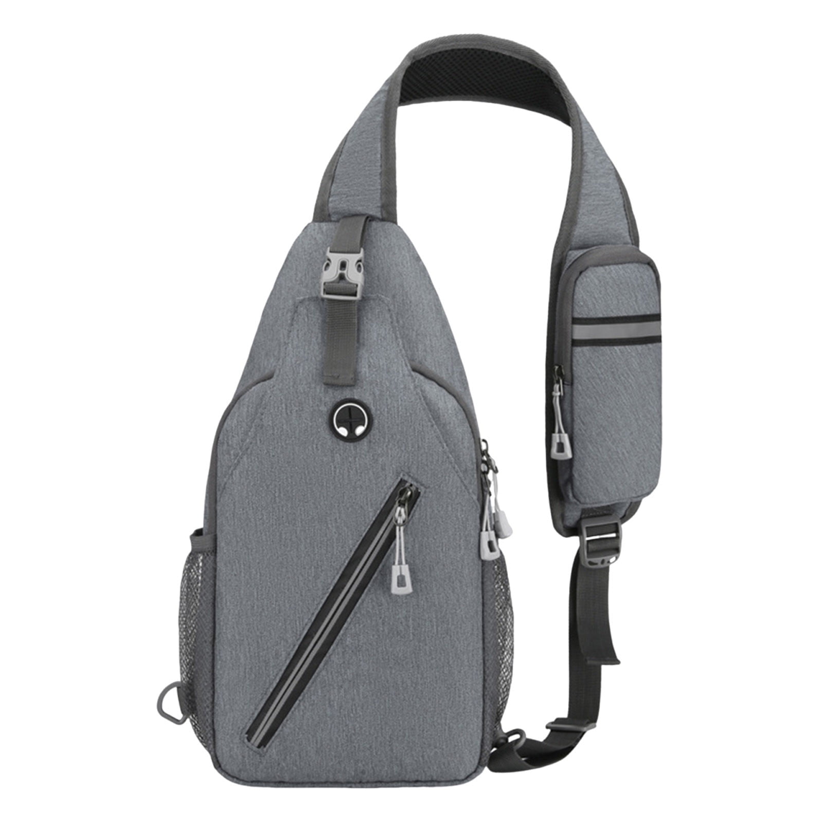 Harliver Gray Sling Crossbody Bag for Men Women, Tactical Backpack ...