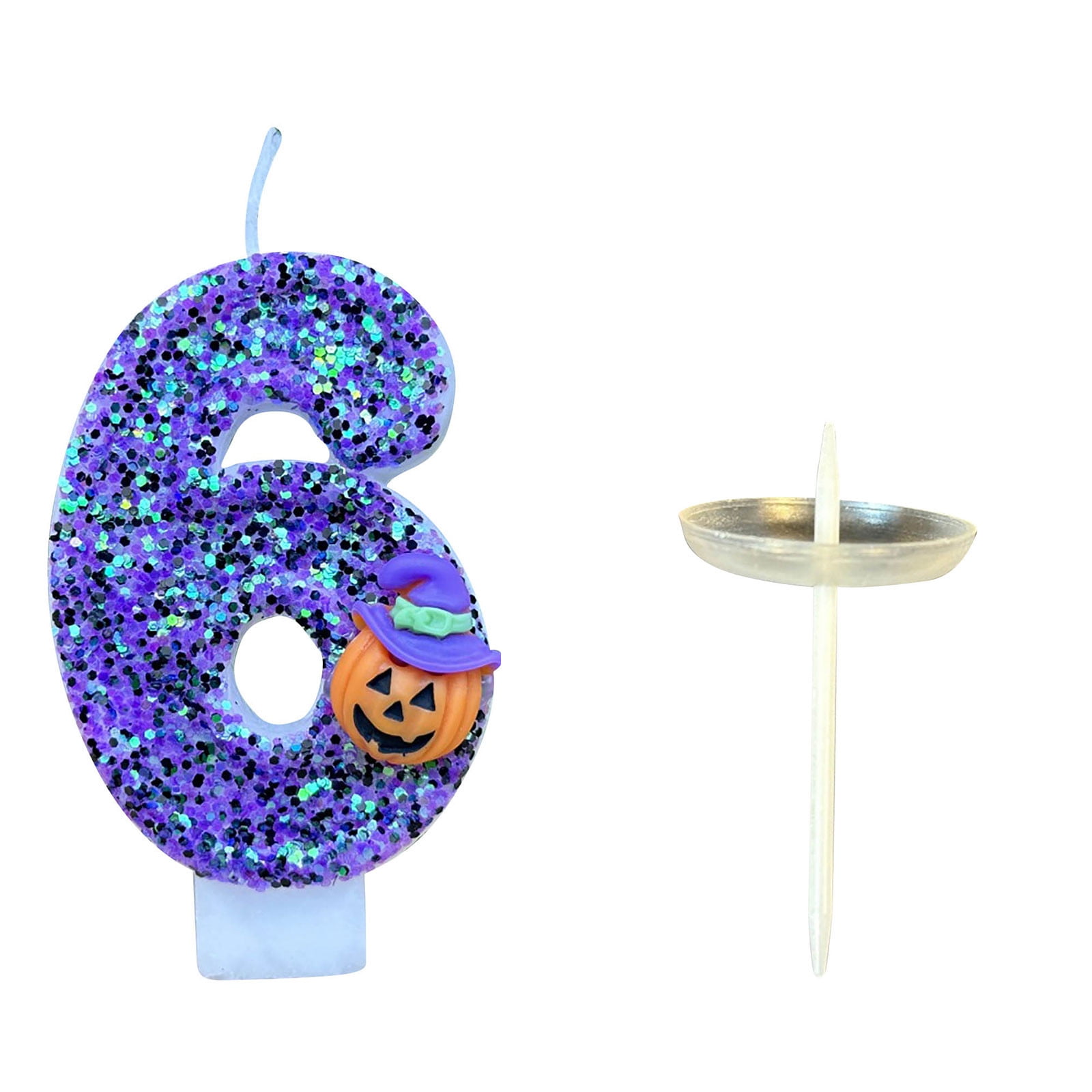 Harliver Halloween Decorations Candle,Birthday Candle,Pumpkin Head ...