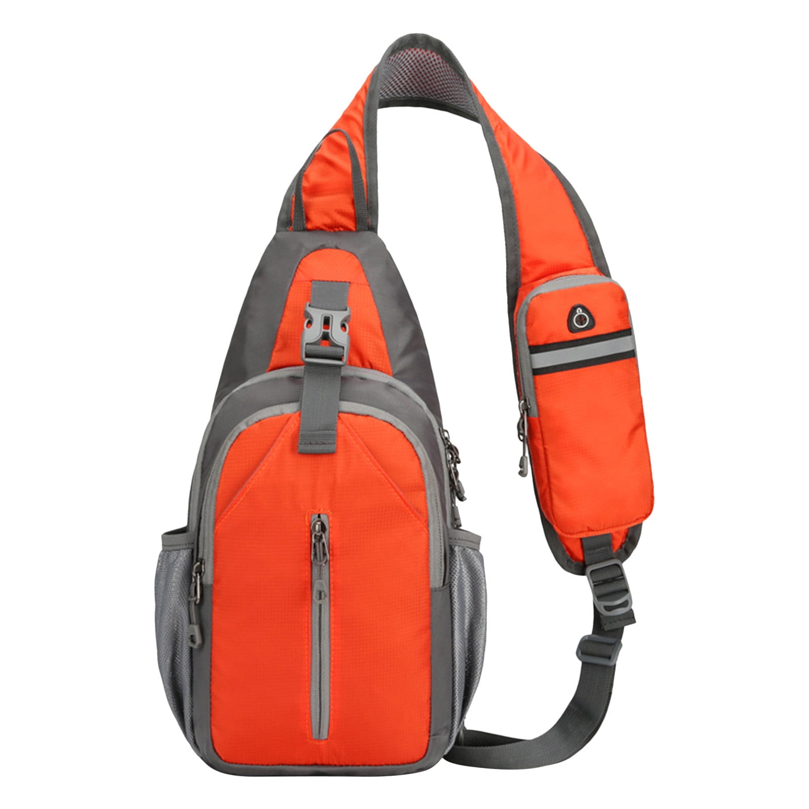 Harliver Orange Sling Crossbody Bag for Men Women, Tactical Backpack ...