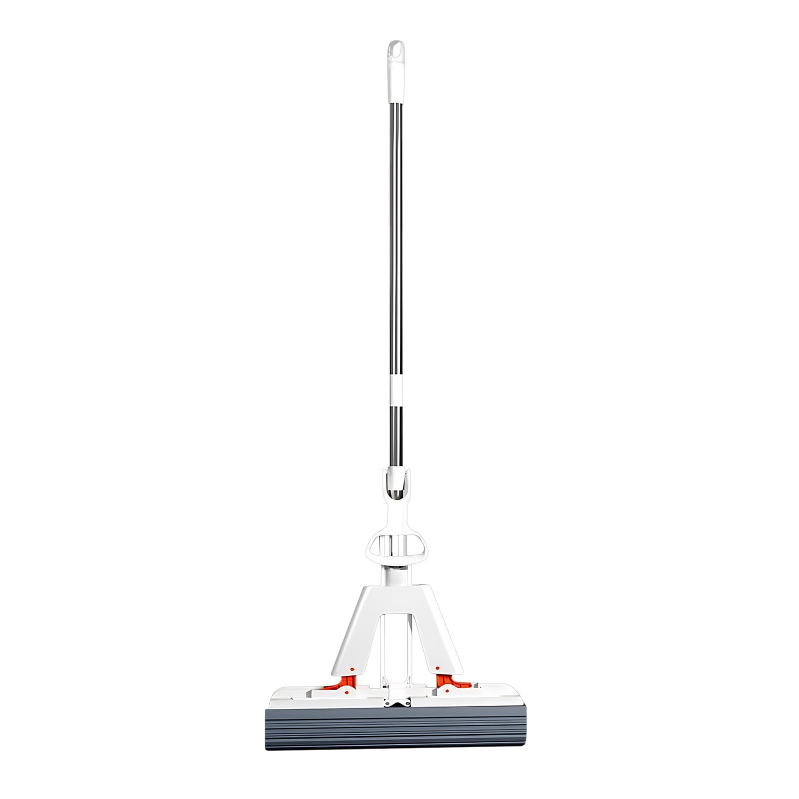Harliver Sponge Mops for Floor Cleaning Squeeze with 47" Long Handle ...