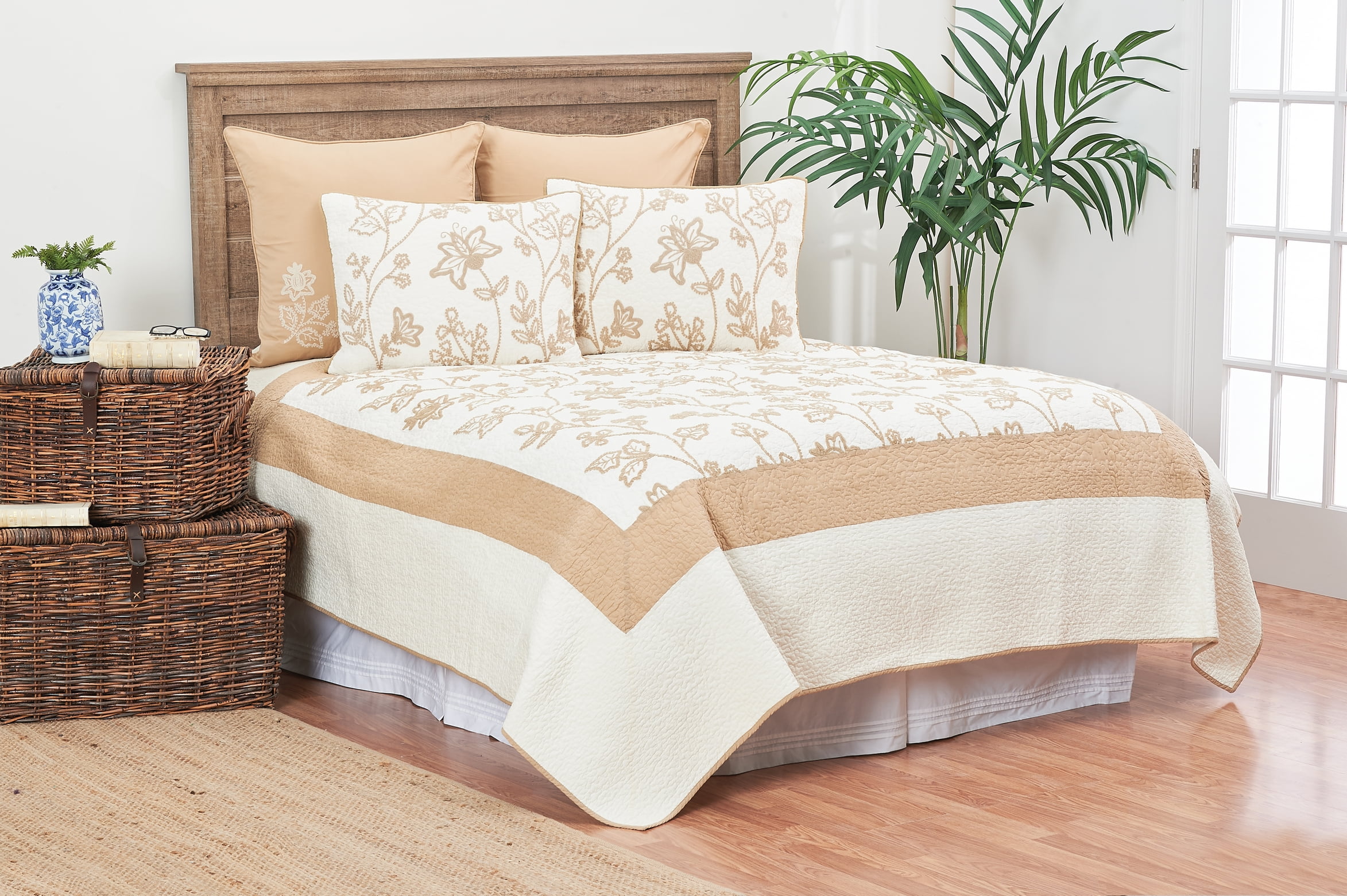 Harlow Full/Queen Quilt - Walmart.com