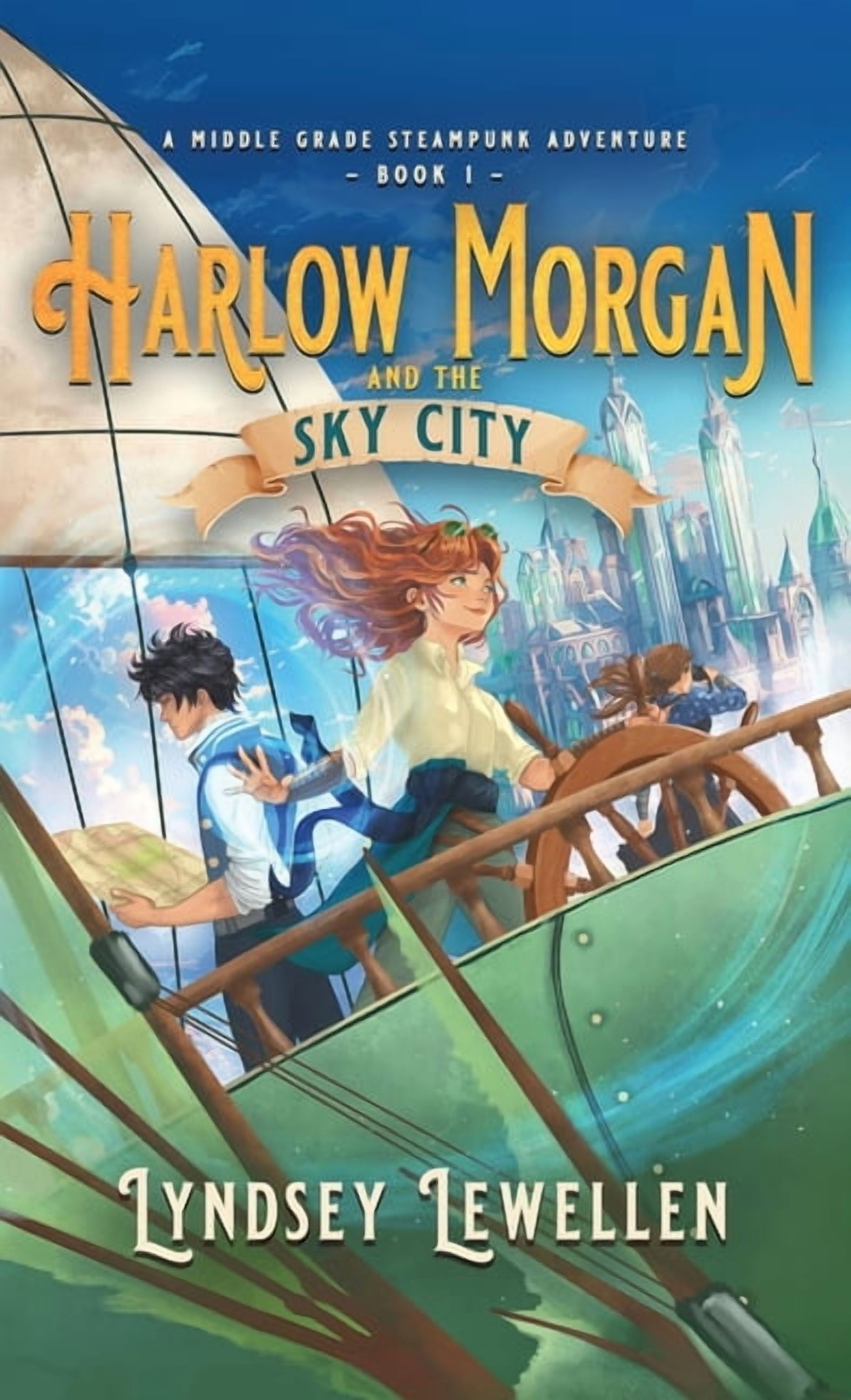 Harlow Morgan Harlow Morgan and the Sky City, Book 1, (Hardcover ...