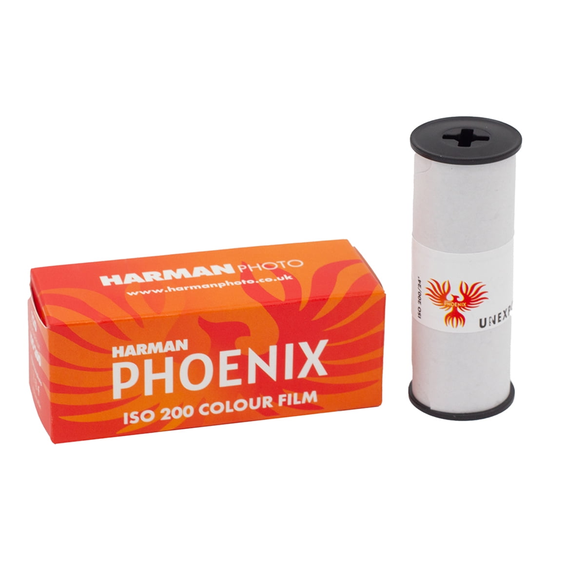Harman Phoenix 200 Color Negative 120 Roll Film, 200 ISO, 36 Exposures ...