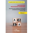 Harmattan Rdc Gestion des ressources humaines: Perspectives des Ã ...