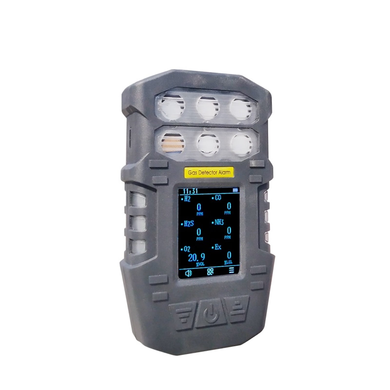 Harmful Gas 6 In 1 Handheld Gas Analyzer, Nox So2 H2s Cl2 Test Meter ...