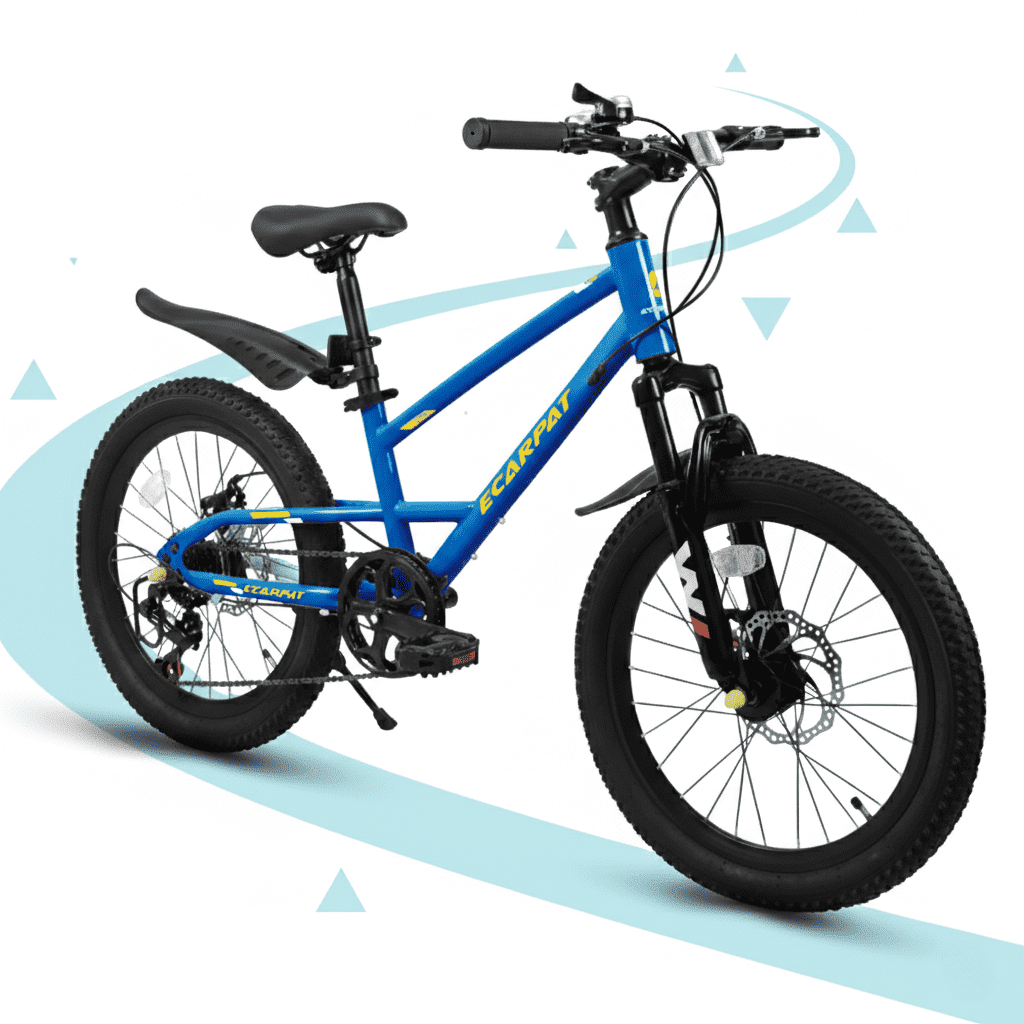 20 Inch Kids Bike for Boys and Girls Mountain Bike – 7-Speed Steel ...