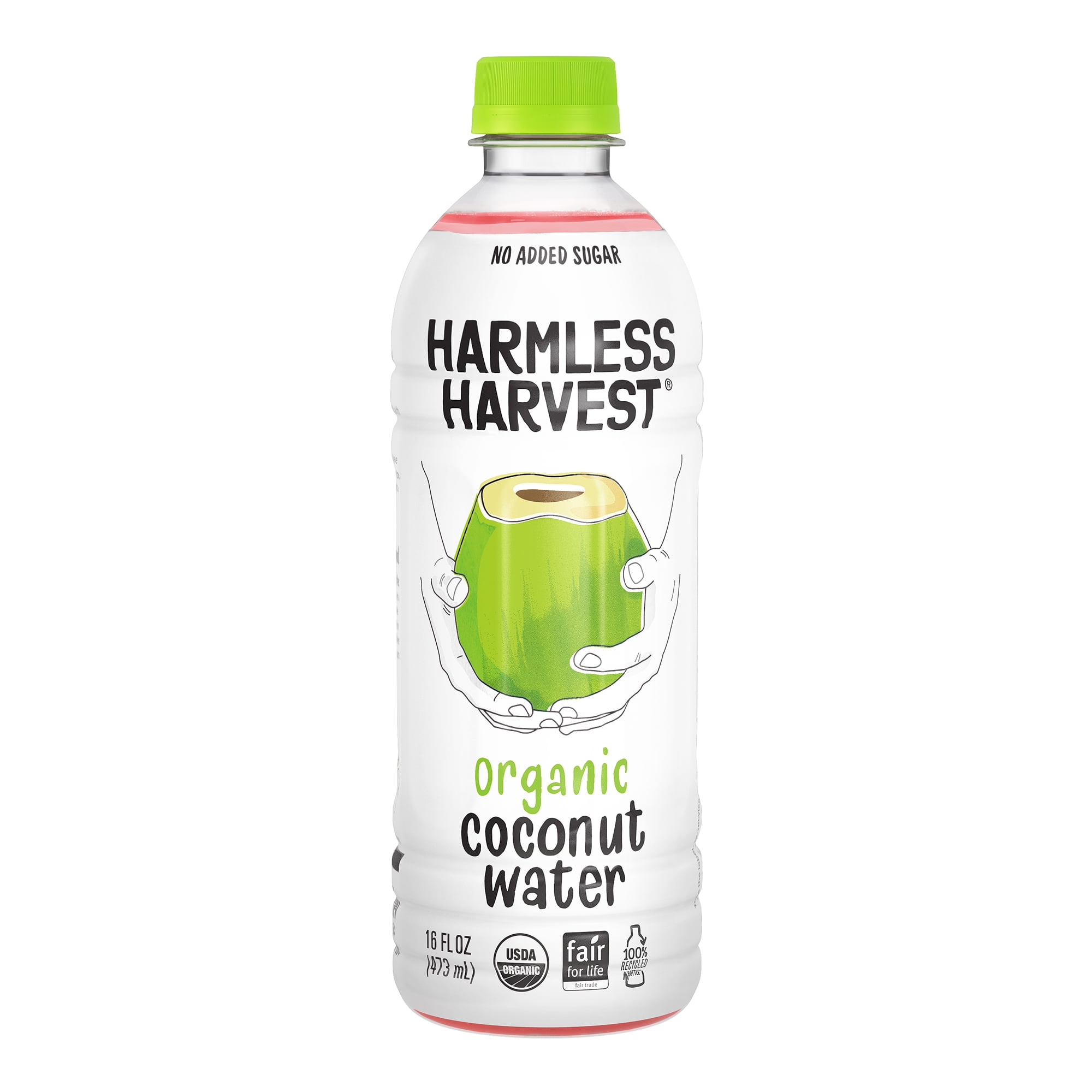 Harmless Harvest 100% Coconut Water Organic, 16 fl oz - Walmart.com