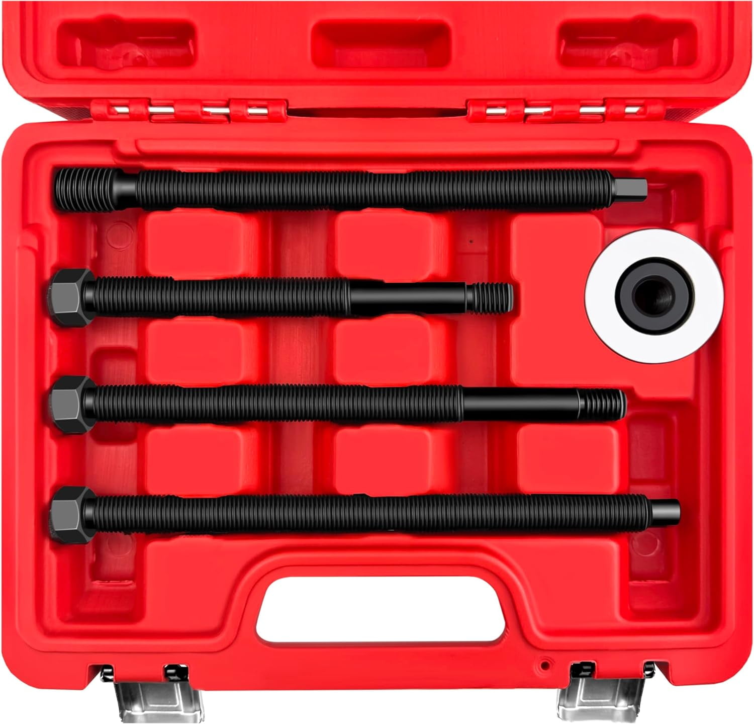 Harmonic Balancer Installer Tool Set, 5- Long Reach Crank Pulley ...