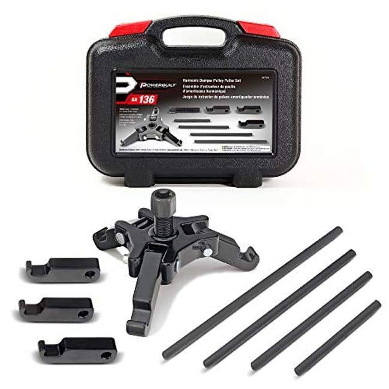 Harmonic Damper Pulley Puller Kit, Black - Walmart.com