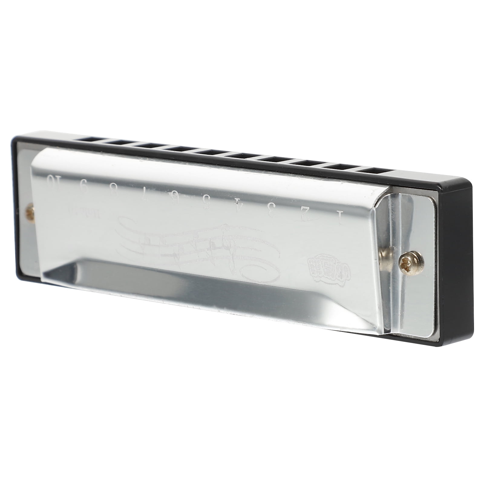 Raindrops Mini Harmonica for Kids with 10 Holes and 20 Tones Portable and Durable ABS Metal ...