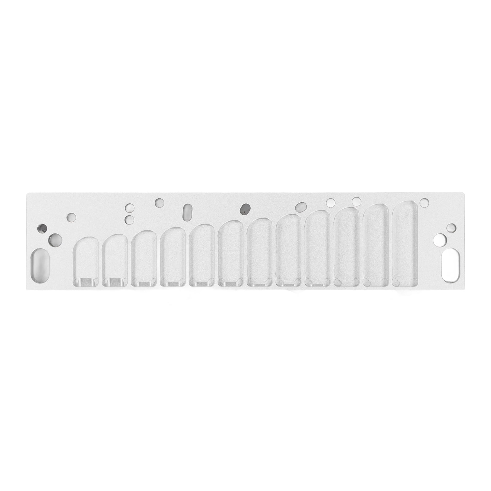 Harmonica Comb Part 12Hole Chromatic Scale Comb Frosted Silver ...