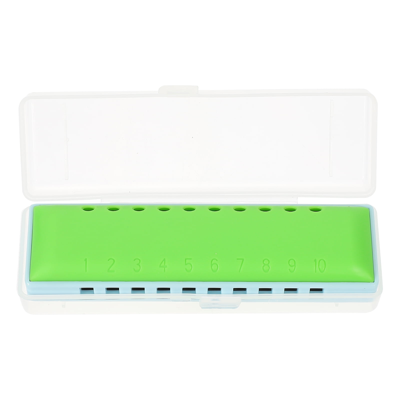 Yellow Resin Harmonica for Daily Use Portable Musical Instrument with ...