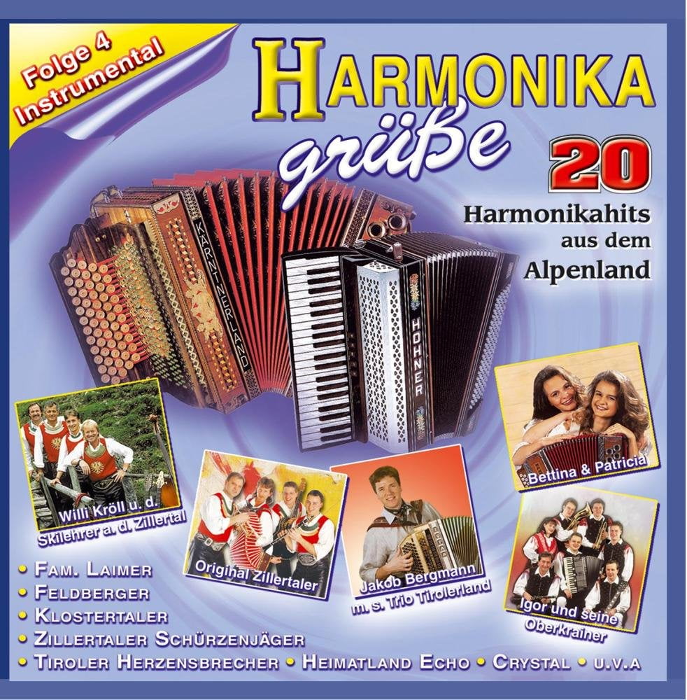 Various Harmonikagruesse 4 (CD) - Walmart.com