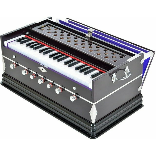 Harmonium 7 Stopper Double Bellow 39 Key 440Hz Long Sustain Sound ...