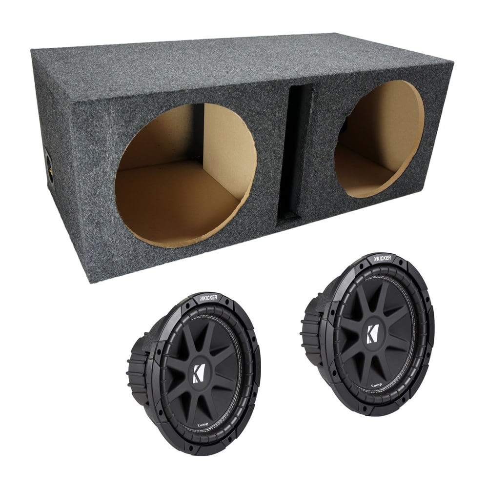 Harmony Accessory Master Kicker Dual Comp 12" Vented Subwoofer Box with ...