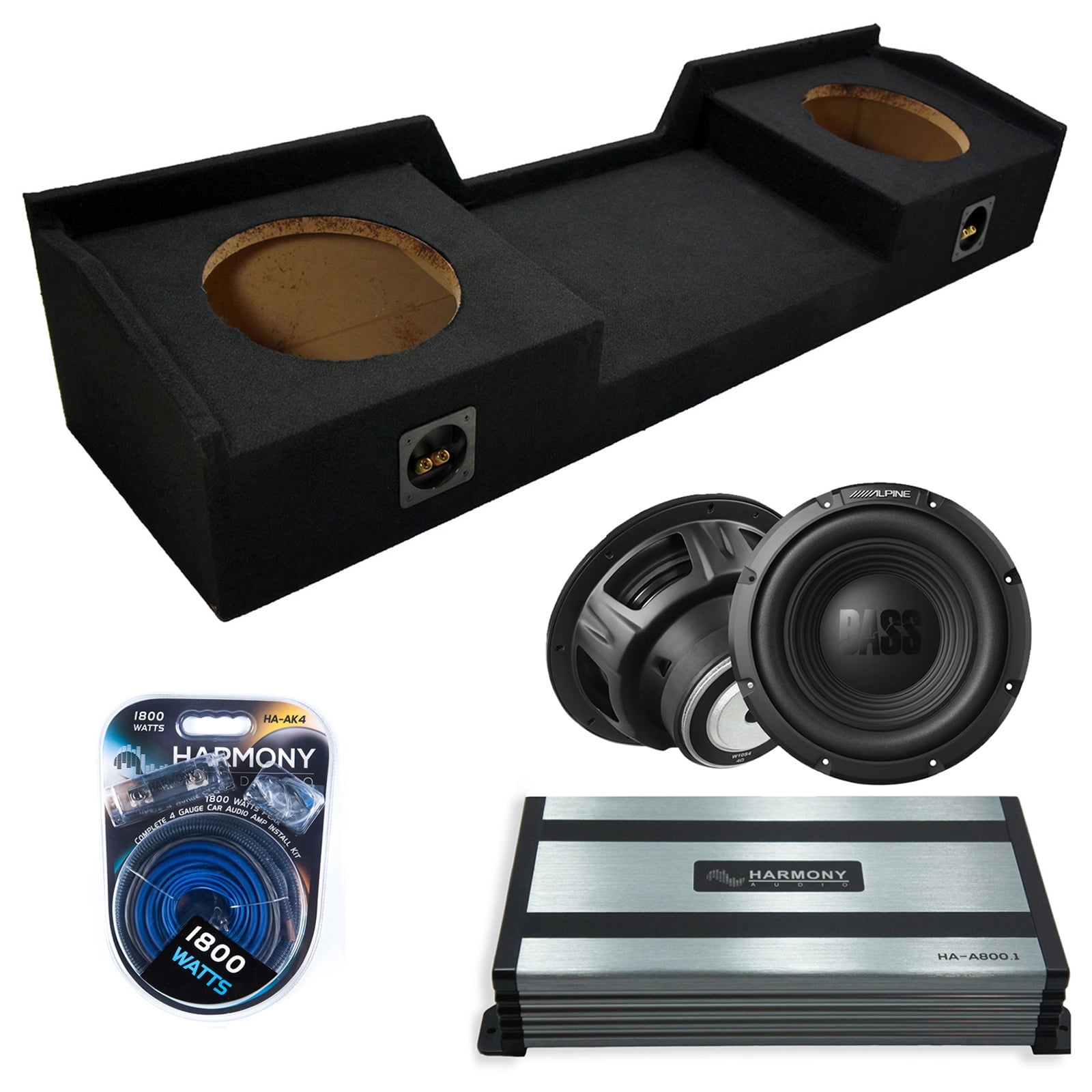 Harmony Audio Alpine fits 99-06 Chevy Silverado Ext Cab Truck W12S4 ...