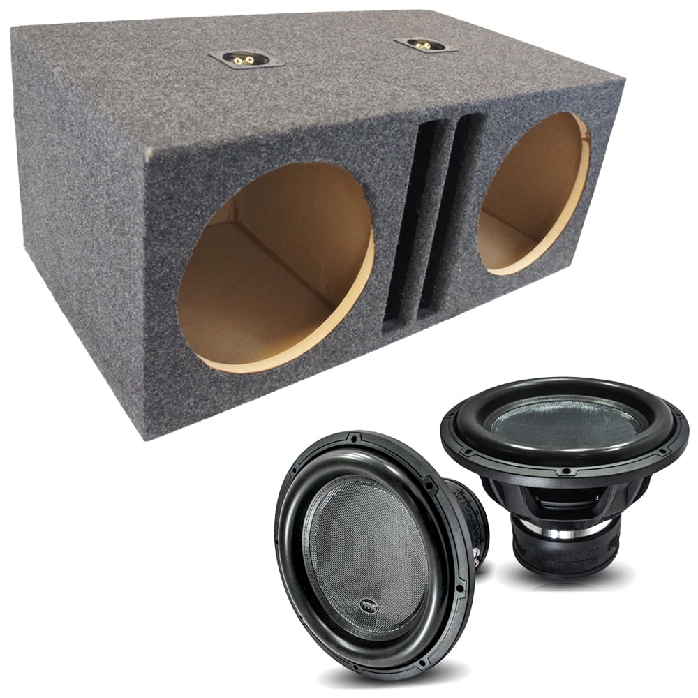 Harmony Audio HA-ML122 Competition Loaded Dual 12" Sub 6000W Vented SPL ...