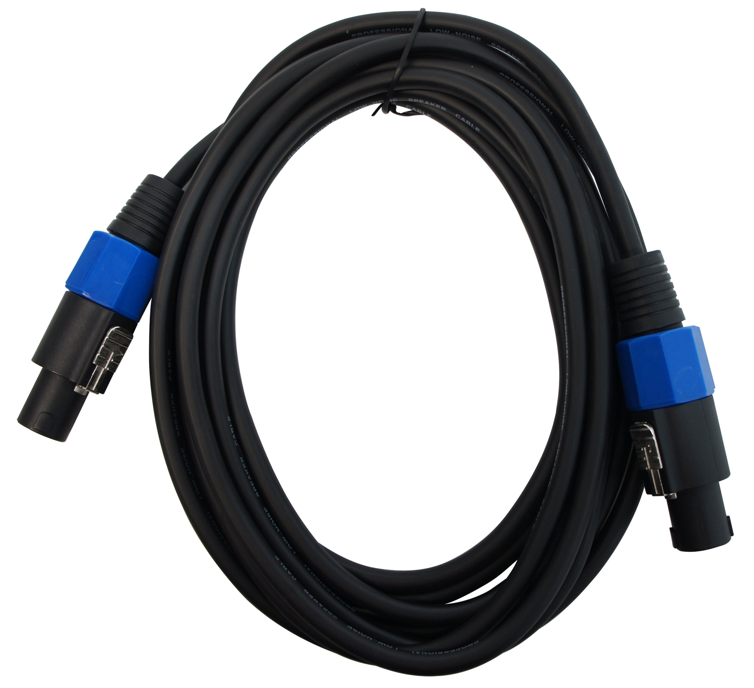 Harmony Audio HA-SPKON15 Pro DJ Speakon Male to Speakon Male 15FT ...