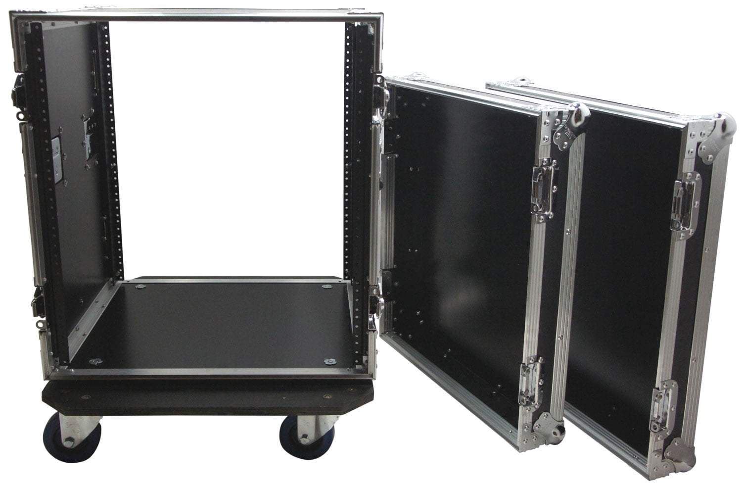 Harmony Cases HC12UADC Flight DJ Amp 12U Veritcal Rack Amplifier DJ ...