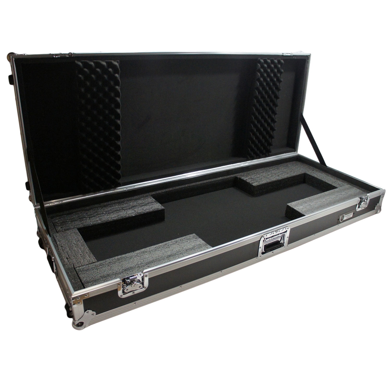 Harmony Cases HCKB88W Flight Rolling ATA Hard Custom Case for 88 Note ...