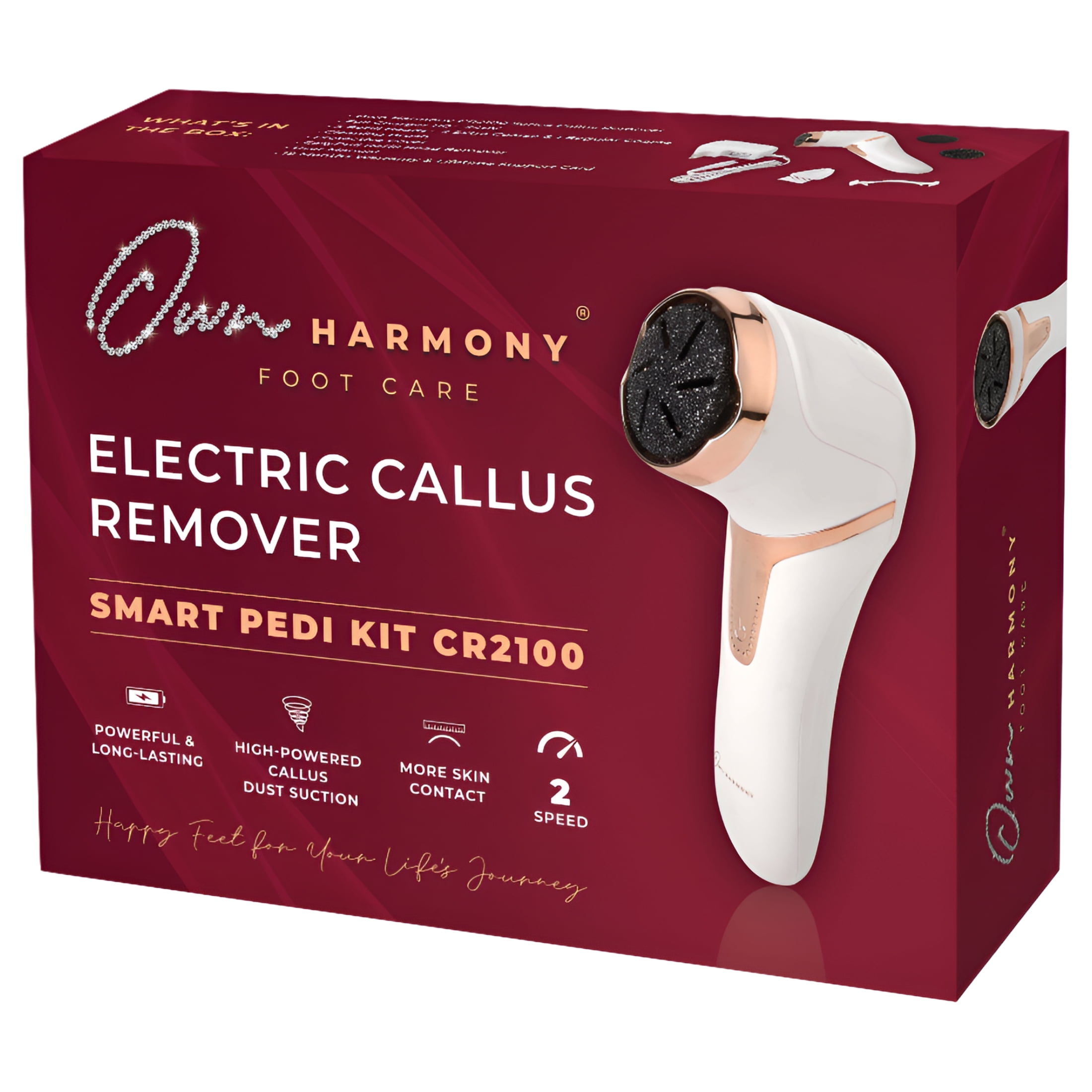 Own Harmony Electric Foot Callus Remover with Vacuum Absorption ...