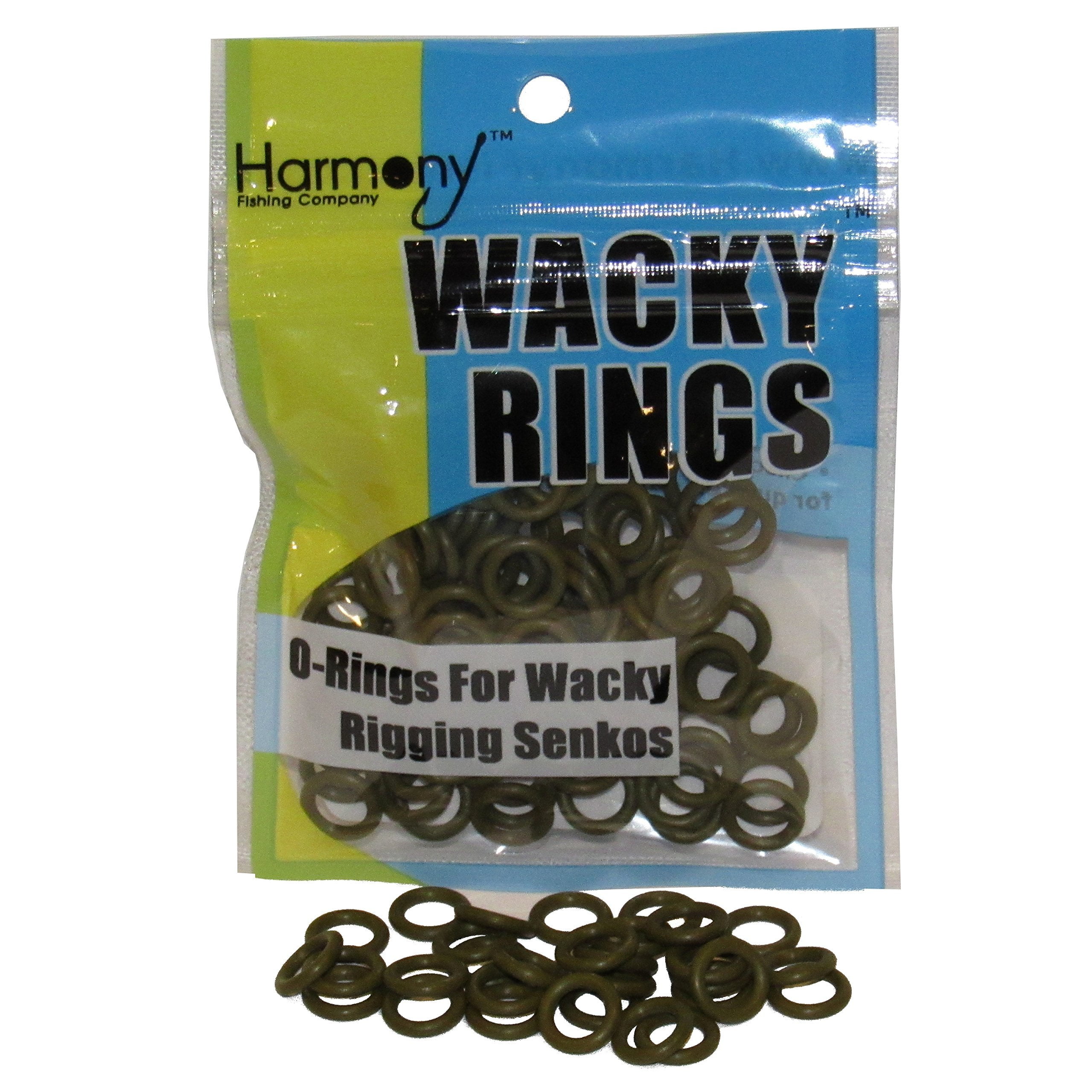 Wacky Rings 100pk O-Rings for Wacky Rigging Senkos/Worms/Soft ...