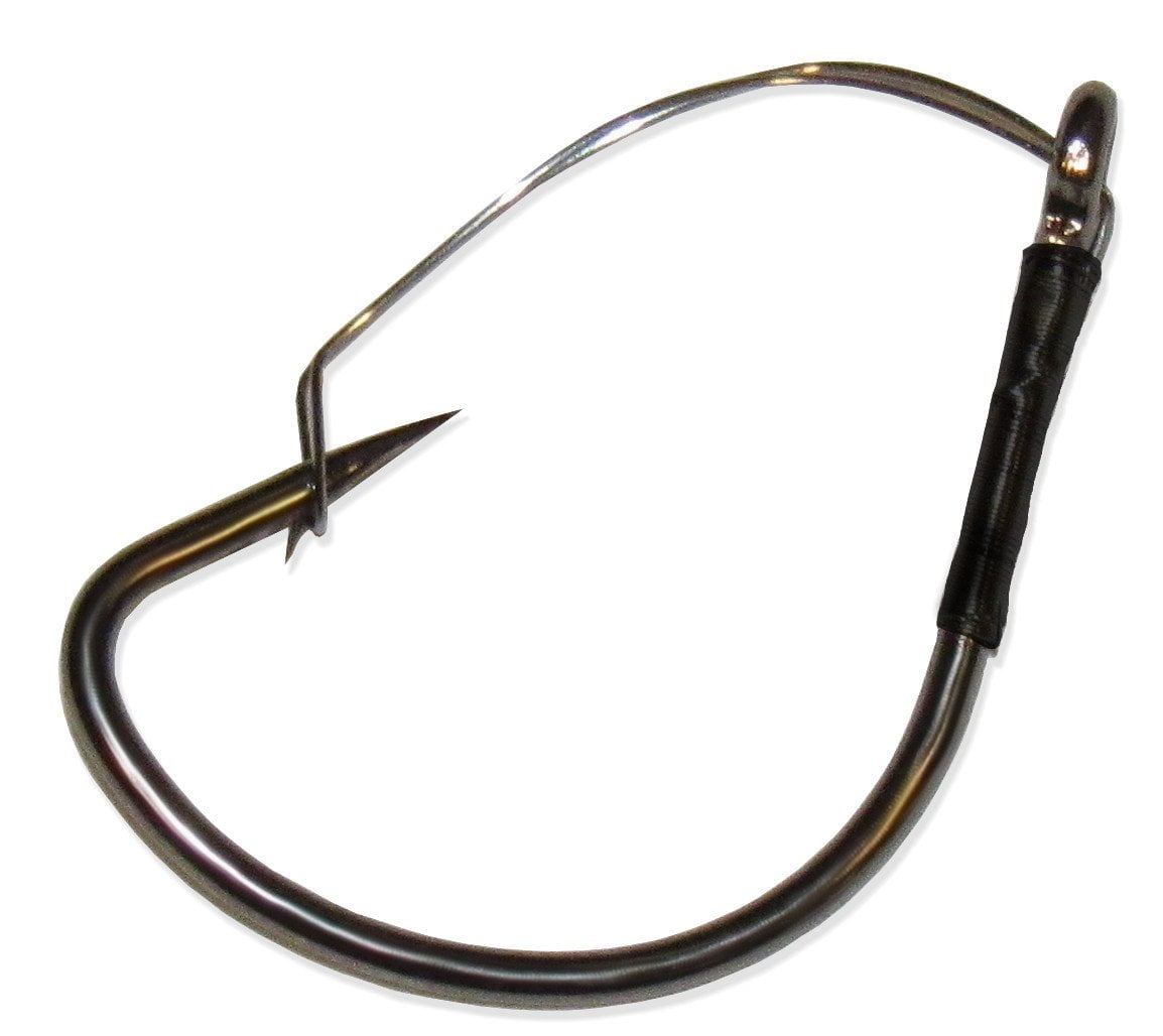 Harmony Fishing - Razor Series Wacky Weedless WG Hooks (Size 1/0 (10 ...