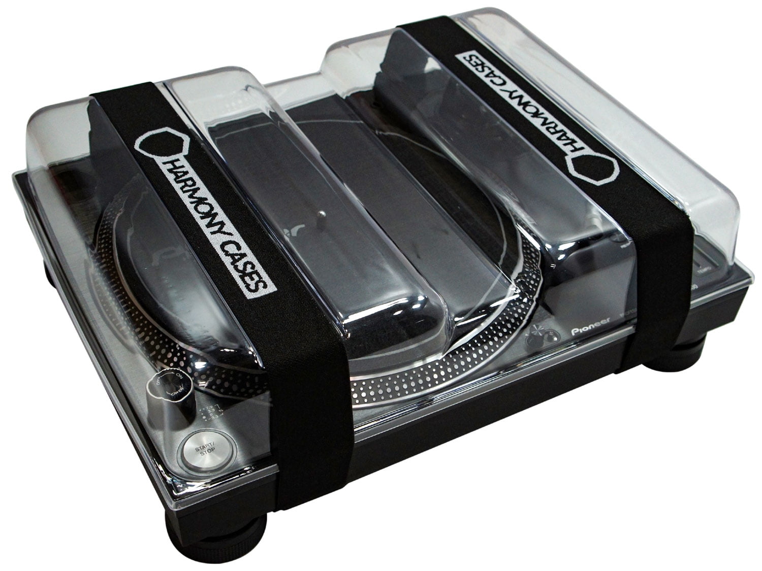 Harmony HC-DC3 Plastic DJ Case Saver Cover for Pioneer PLX-1000 ...