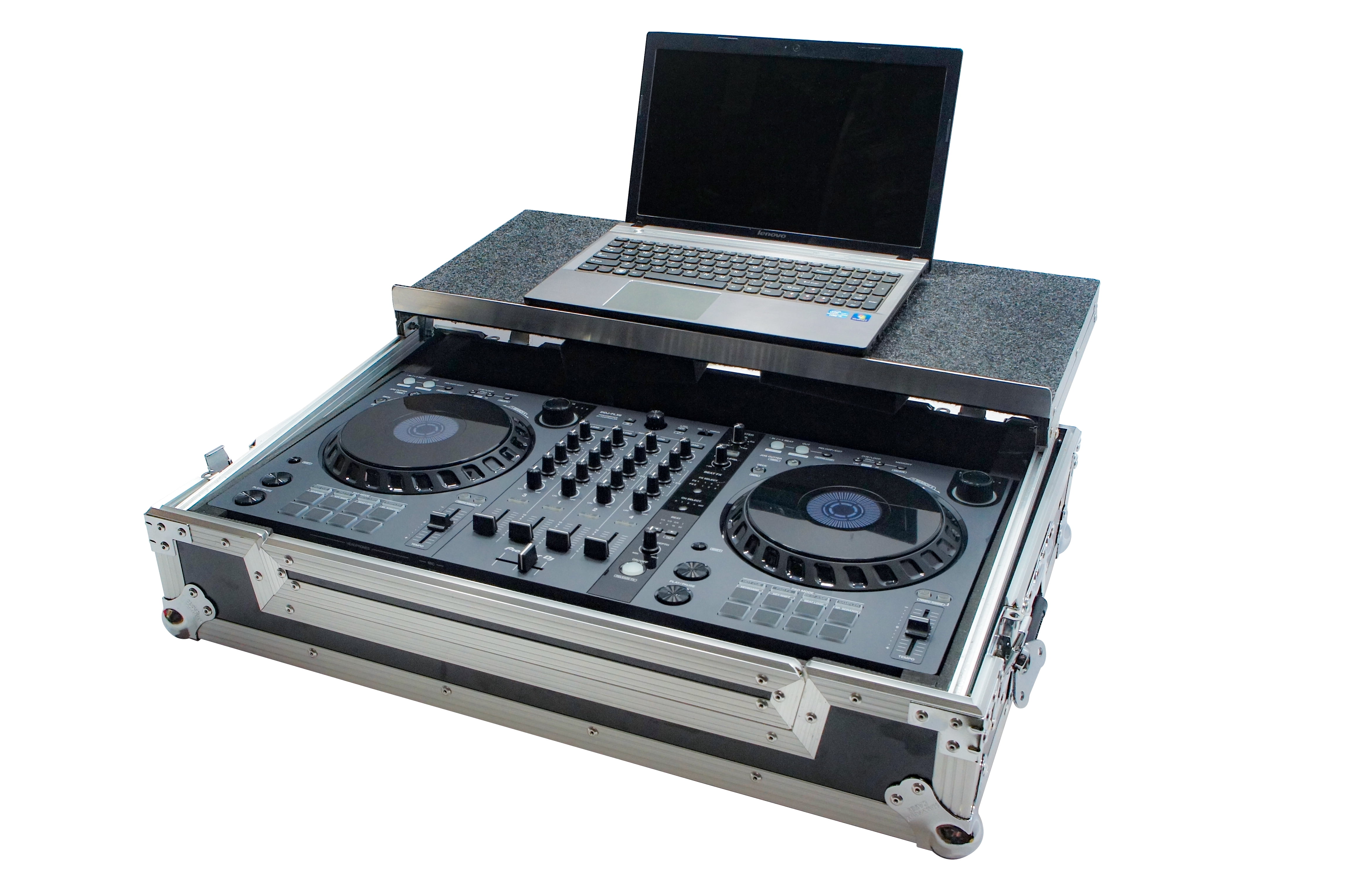 Harmony HCDDJFLX6WLT Flight Glide Laptop Tray DJ Custom Case Pioneer ...