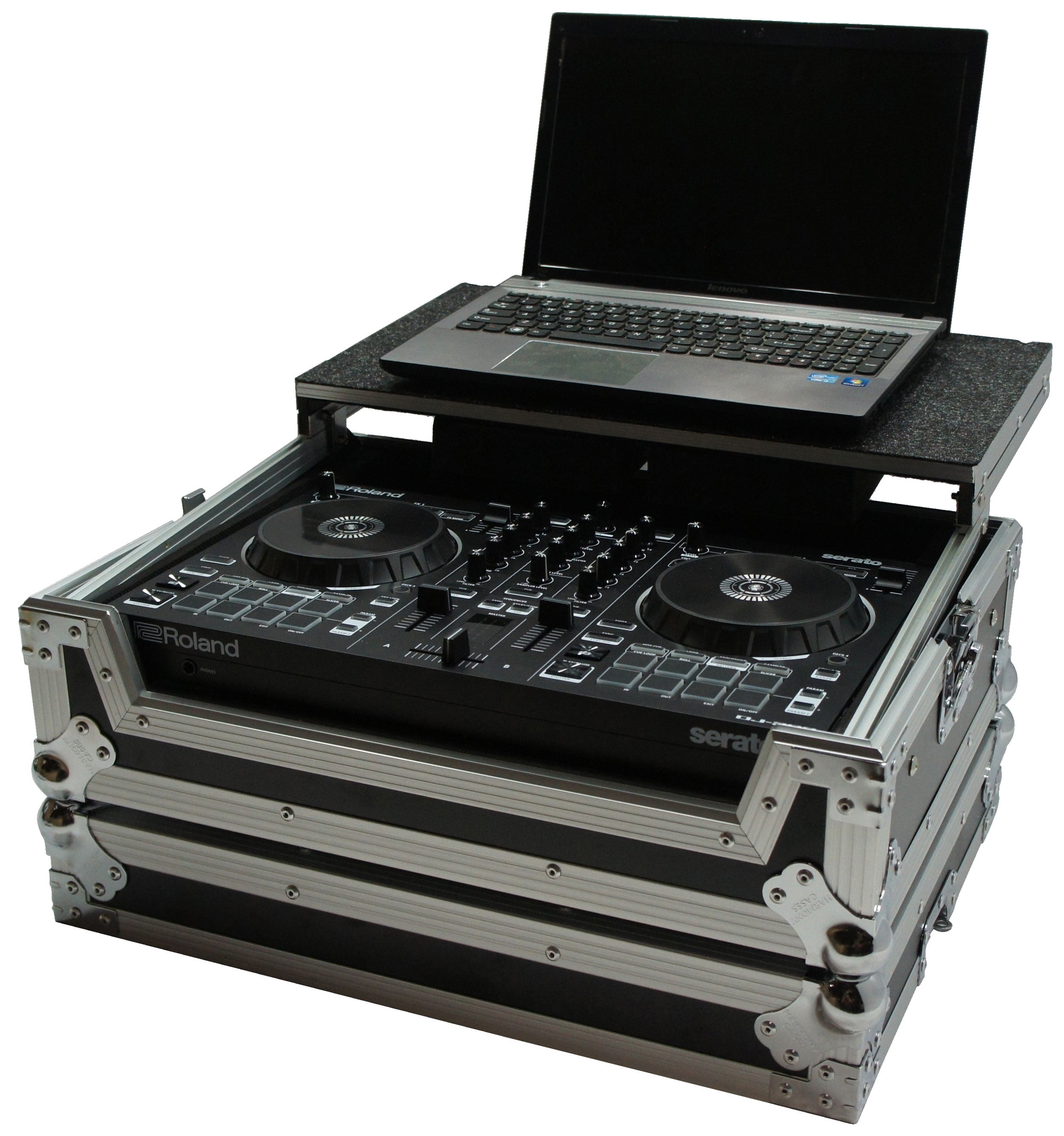 Free Shipping! Harmony HCDJ202LT Flight Glide Laptop Stand DJ Custom ...