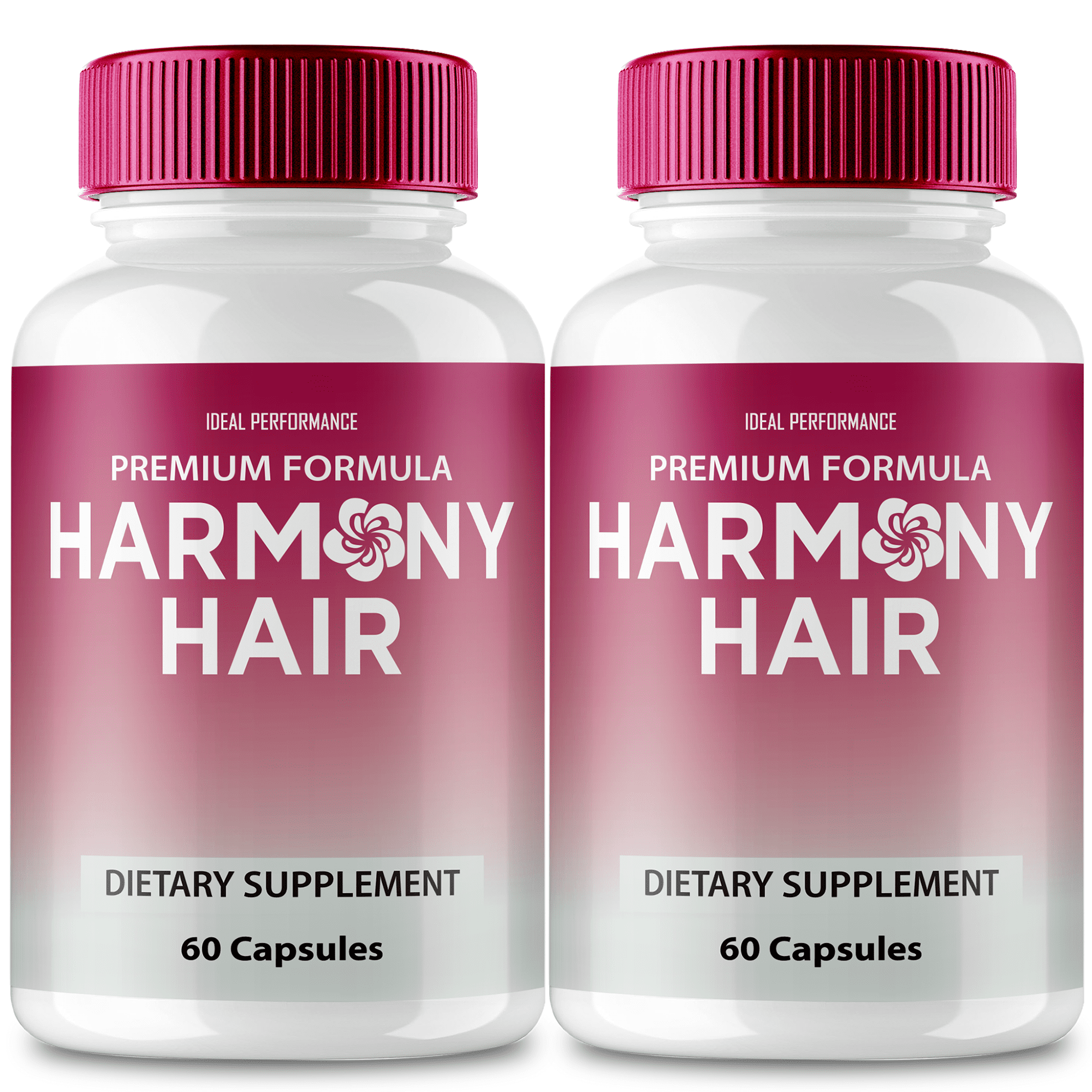 Harmony Hair Growth Capsules HarmonyHair Health Supplement Pills (2 PK ...