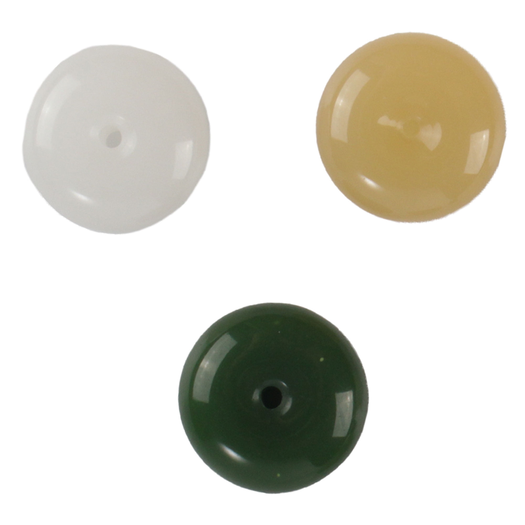 Harmony Jade Donut Healing Necklace - Colorful Chakra Gemstone Key ...