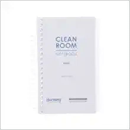 Harmony Lab & Safety Supplies Cleanroom Note Book, College Ruled, Side ...