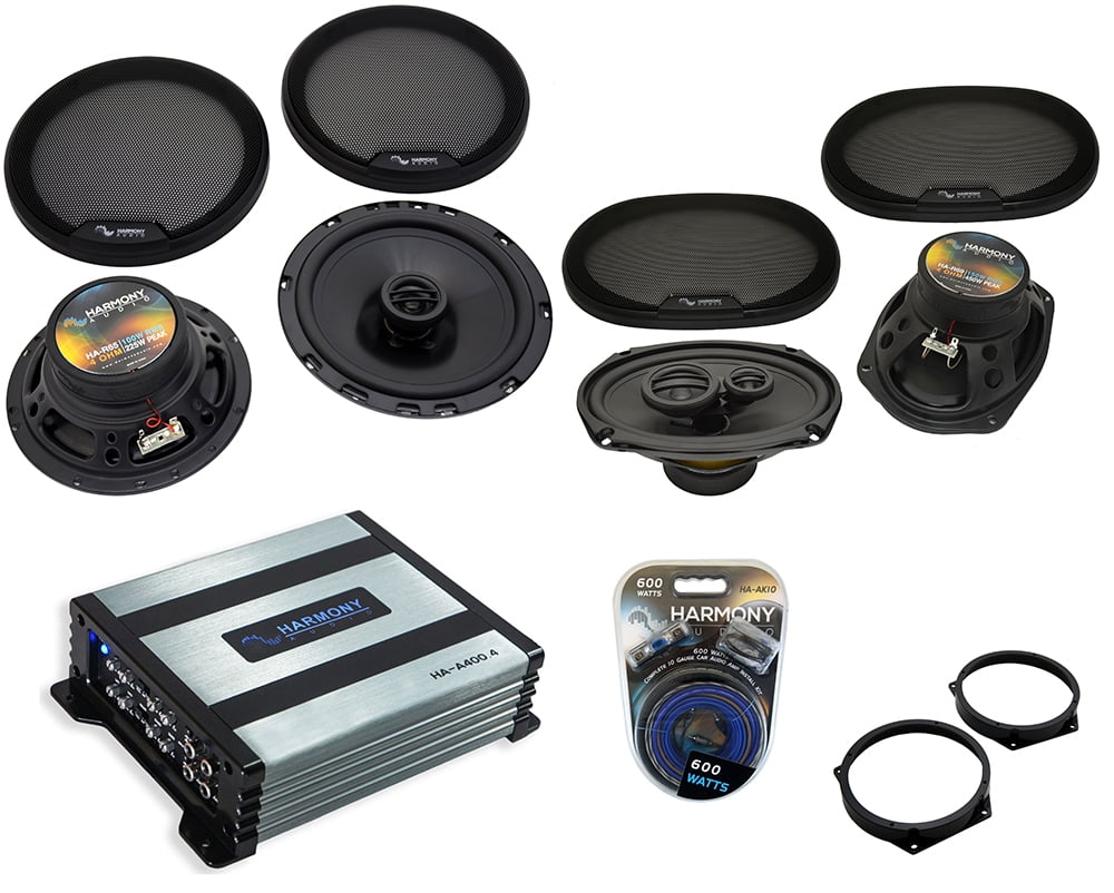 Harmony Mini Cooper 02-06 HA-65 6.5" 300W Speakers, HA-R69 6x9" 450W ...