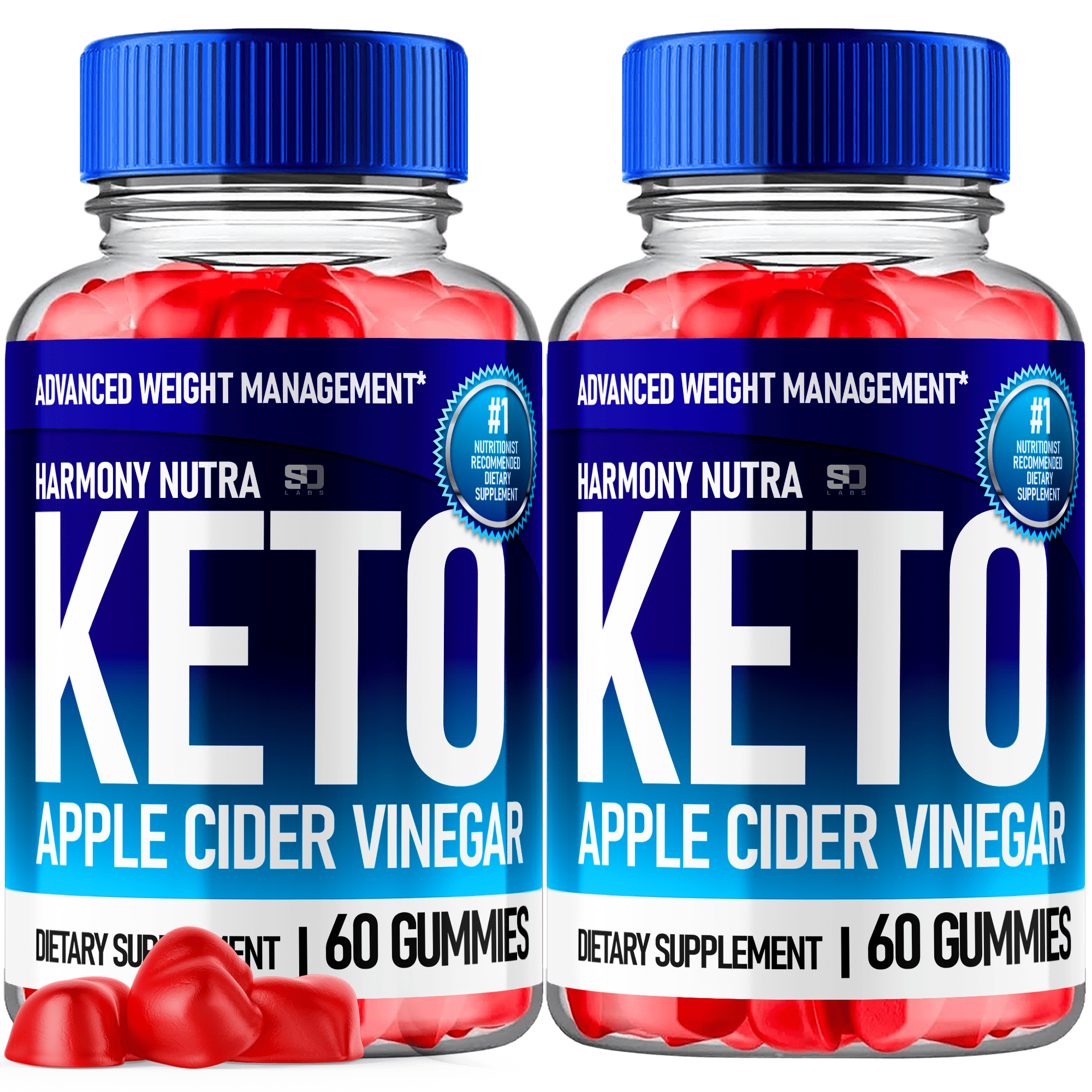 Harmony Nutra Keto ACV Gummies Advanced Formula Vitamin Supplement 2 ...