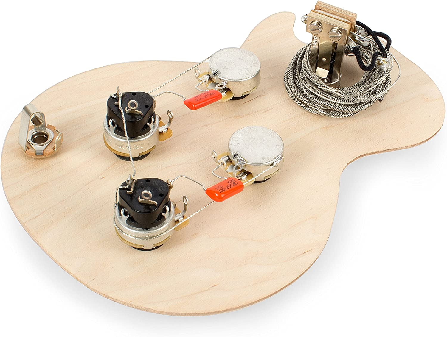 Harness for Les Paul with Push-pull Pots, with Long-shaft Pots ...