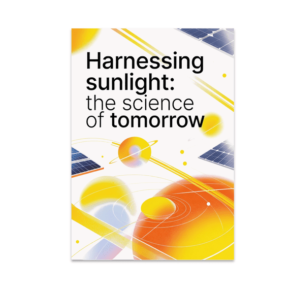 Harnessing Sunlight: The Science of Tomorrow - Solar Science Enthusiast ...