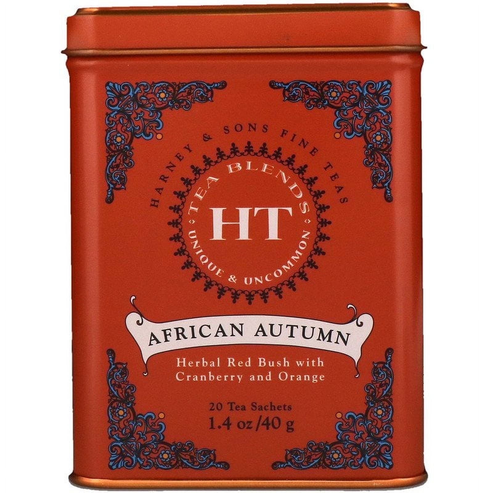 Harney & Sons, HT Tea Blend, African Autumn, 20 Tea Sachets, 1.4 oz ...