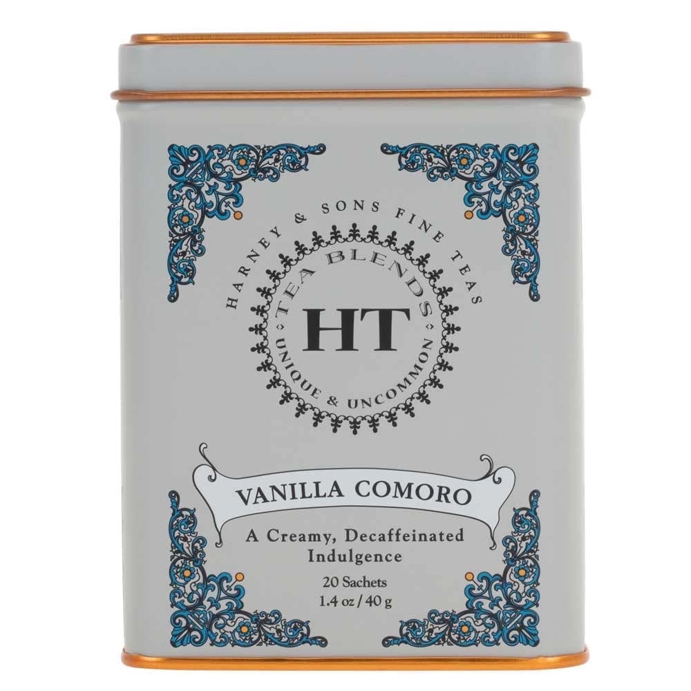 Harney & Sons, Vanilla Comoro Tea, 20 Tea Sachets, 1.4 oz (40 g) (Pack ...