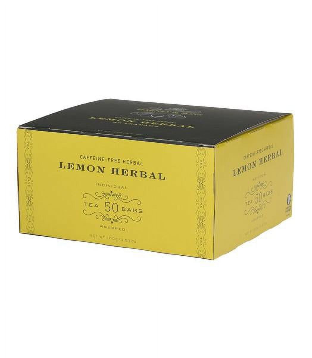 Harney & Sons, Lemon Herbal Tea, Caffeine Free, Light-bodied, Bright ...