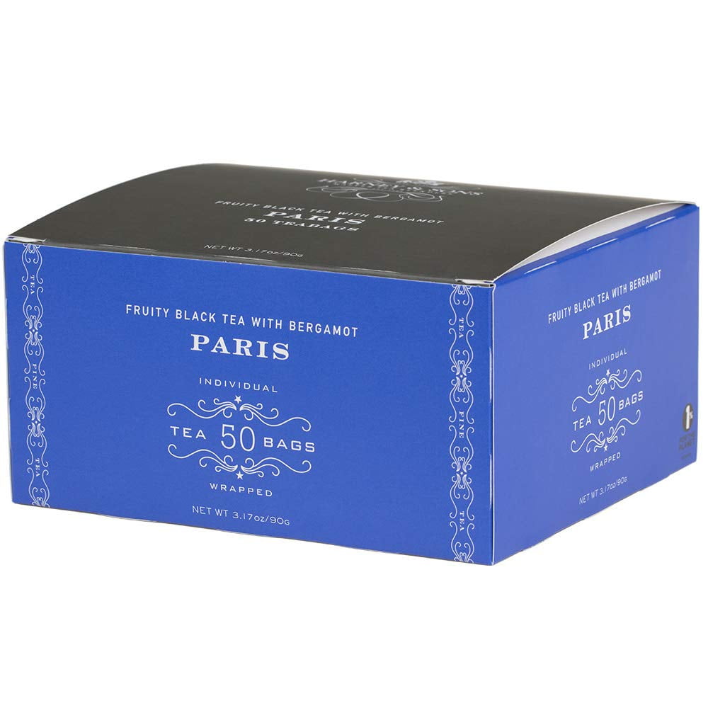 Harney & Sons Paris Tea, Fruity Black tea with Bergamot, 50 teabags ...