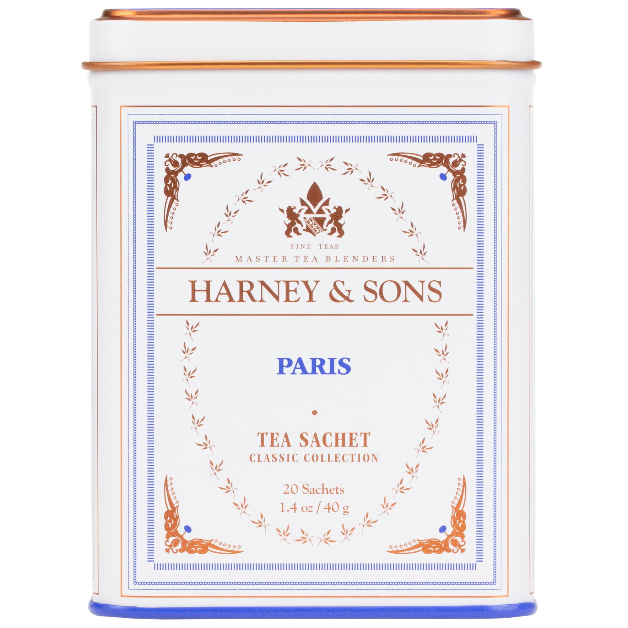 Harney & Sons SCH4 Paris, Black Tea, 20 Sachets - Walmart.com