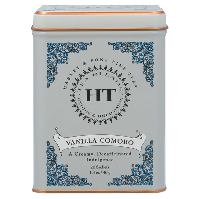 Harney & Sons Vanilla Comoro Decaf Black Tea, 20 Count - Walmart ...