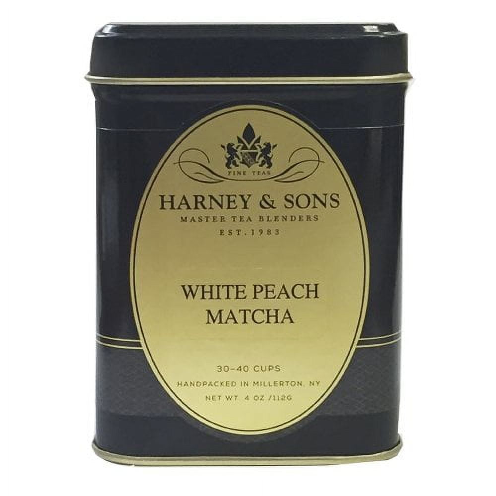 Harney & Sons White Peach Matcha Tea, Loose 4 Ounce tin - Walmart.com Harney & Sons White Peach Matcha Tea, Loose 4 Ounce tin - Walmart.com